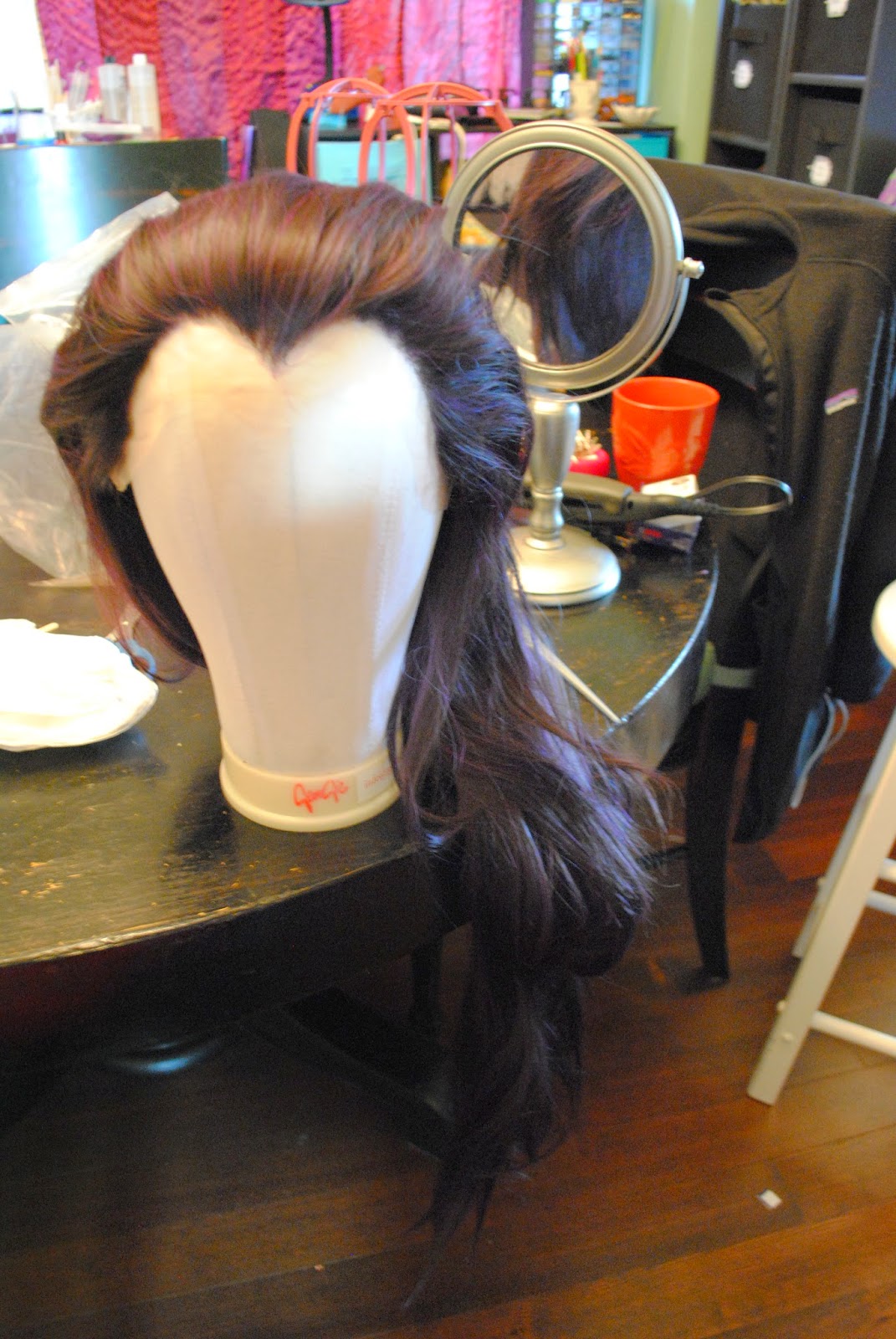 Adventures in Cosplay: Teen Titans - Starfire's Wig (with bonus Robin ...