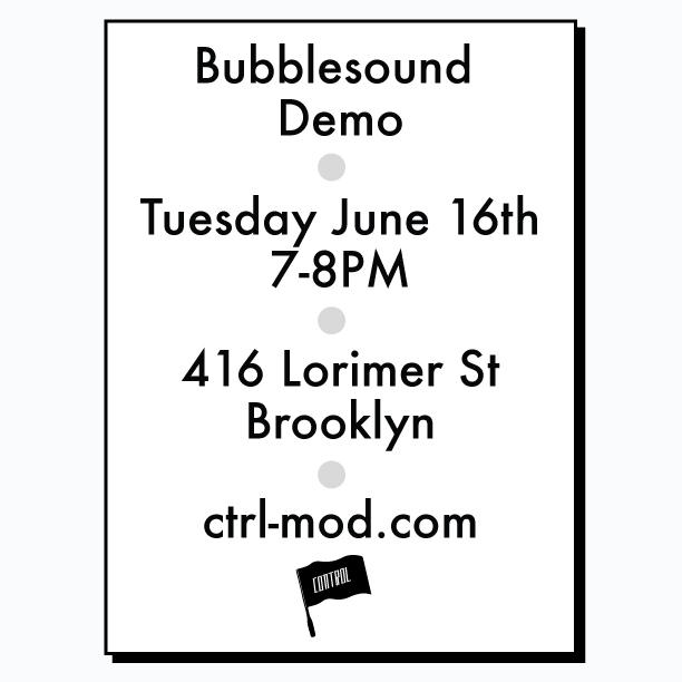 MATRIXSYNTH: Bubblesound Dual SEM Filter Demo Coming to Control NY Tues June 16