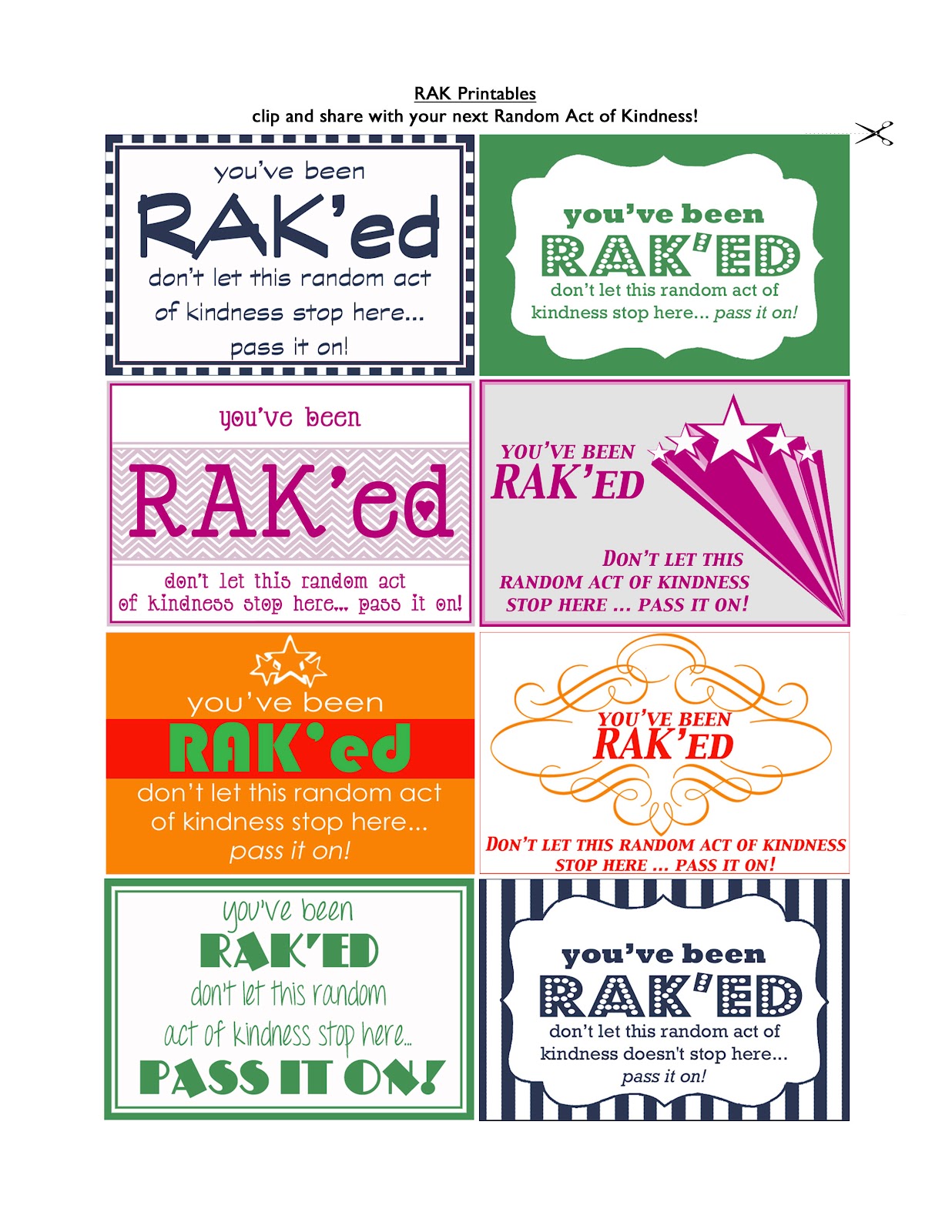 Things I need you to know, my letters to Harper: YOU'VE BEEN RAK'D!!!