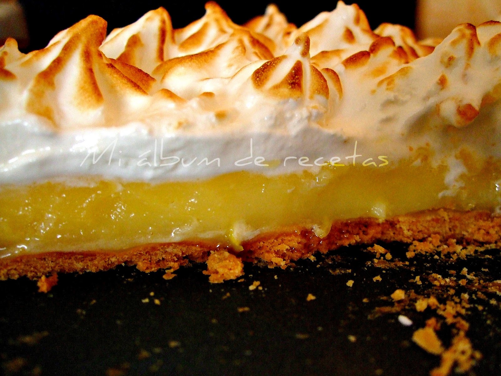 Mi Álbum de Recetas: Tarta de limón (Lemon Pie)