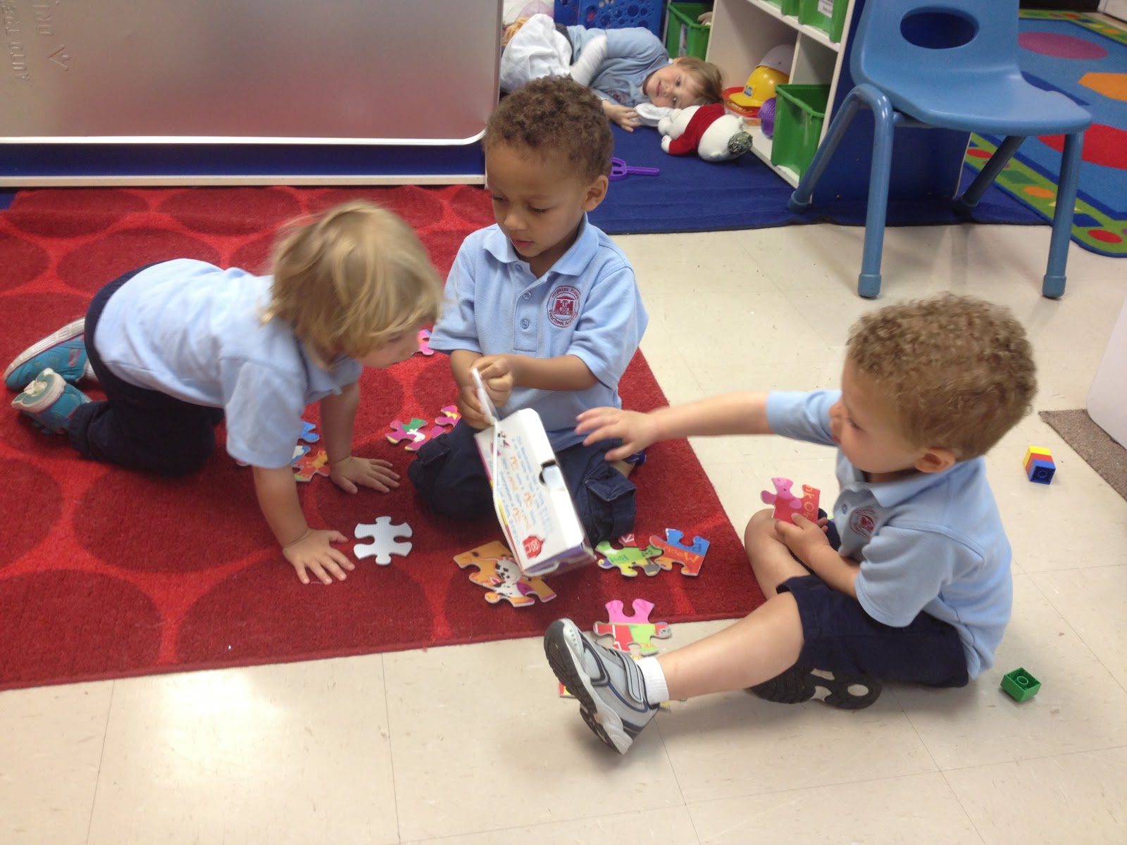 HH Preschool Class Reflections: TEAMWORK! PUZZLE WORK!