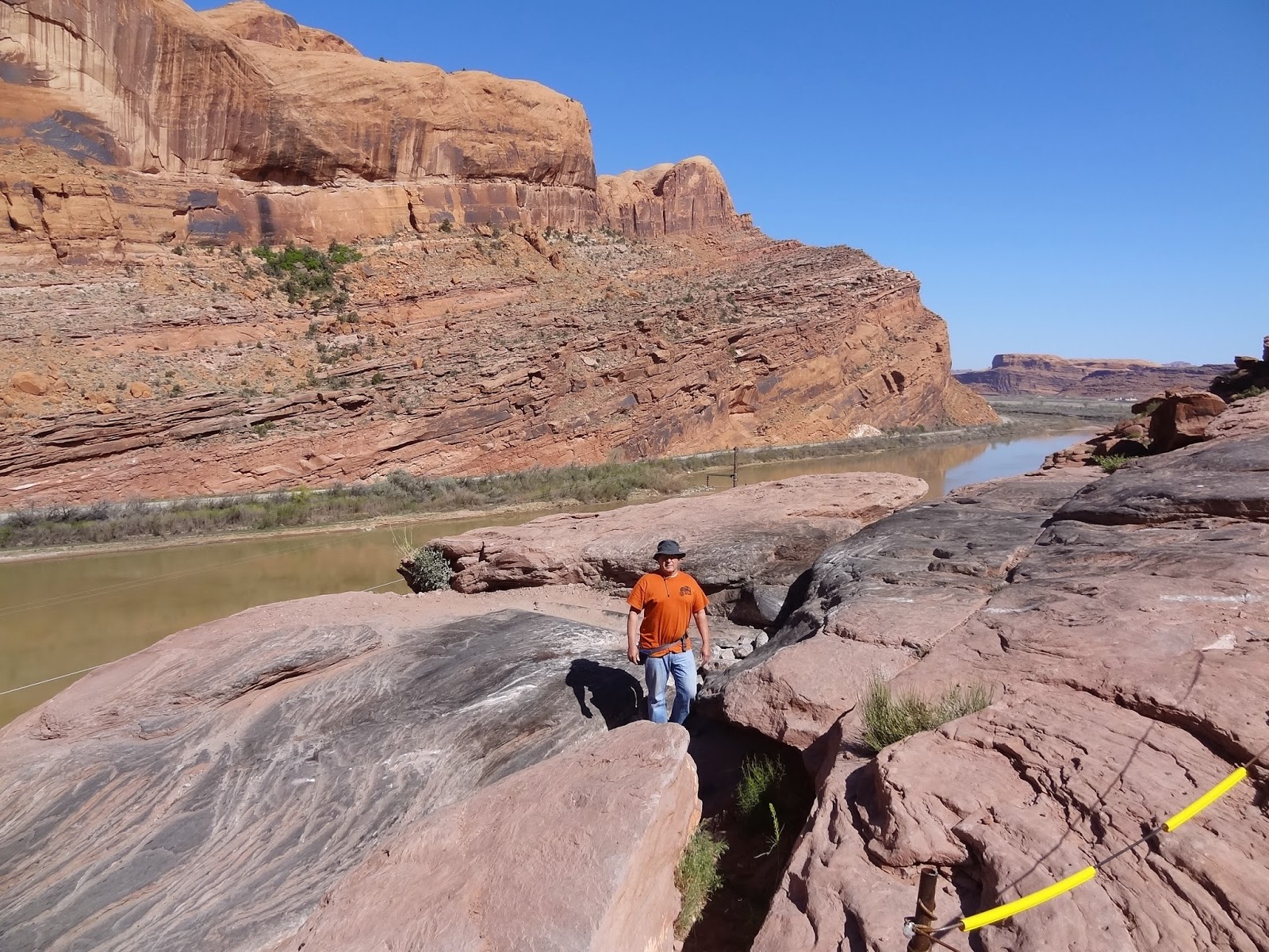Vaughan and Julie - Crazy Trips: 2015-04-11 Moab Rim Trail