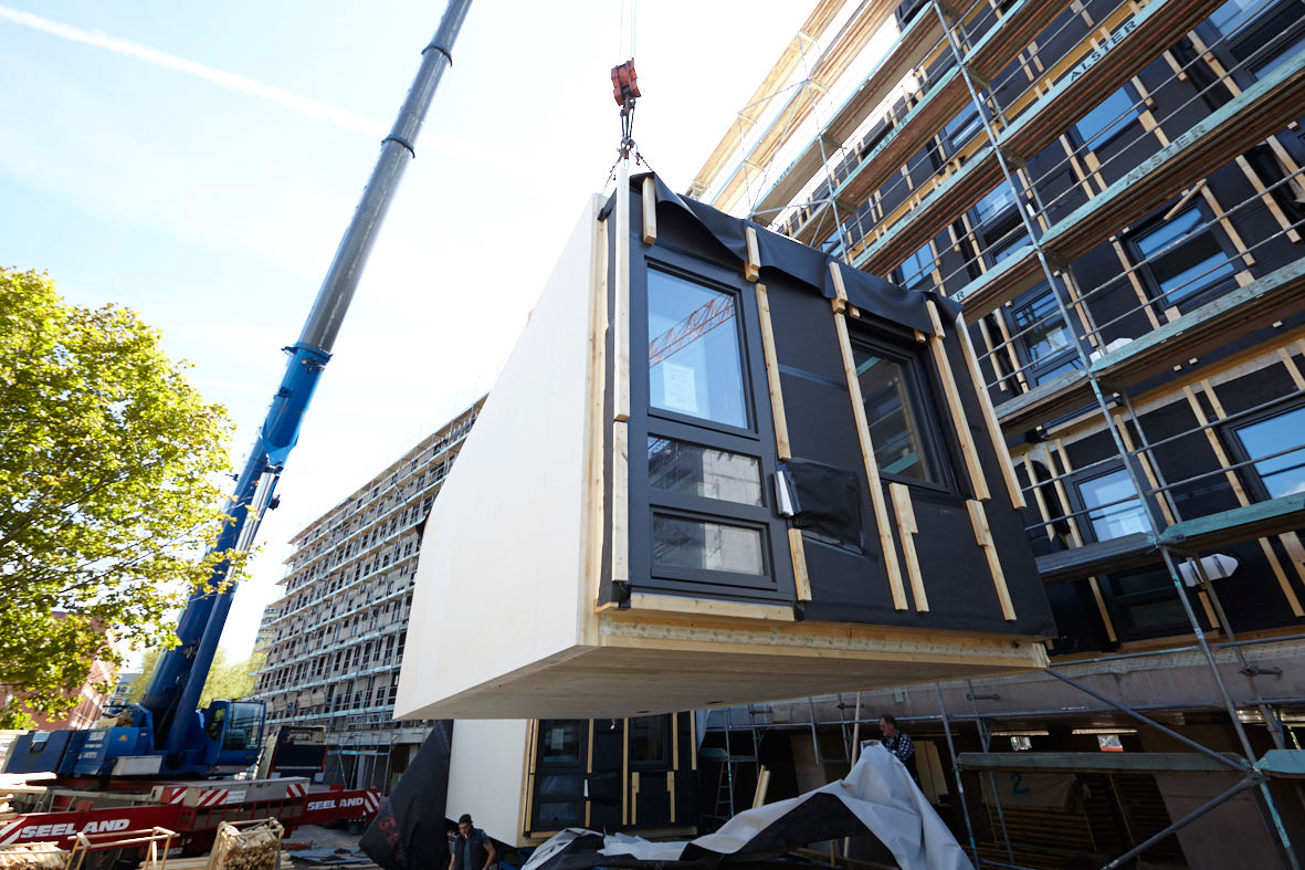 "Woodie" Student Dormitory - Timber Prefab Modular Building in Hamburg ...