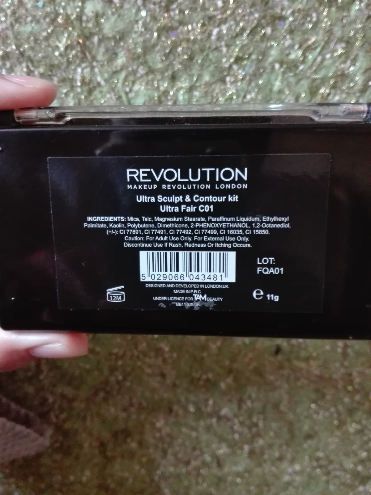 Review: Makeup Revolution Ultra Sculpt & Contour kit (ultra fair C01)