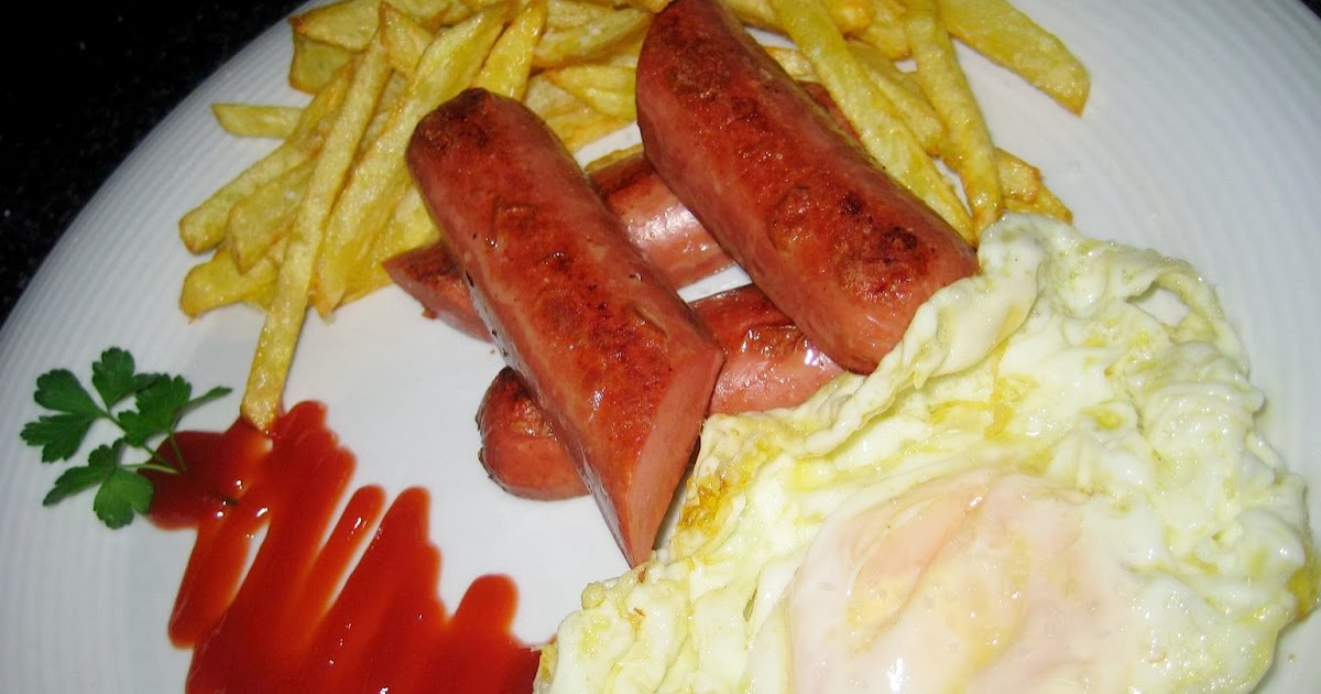 La cocina facil para novatos de Mamá Rosa: Huevo frito con salchichas y ...