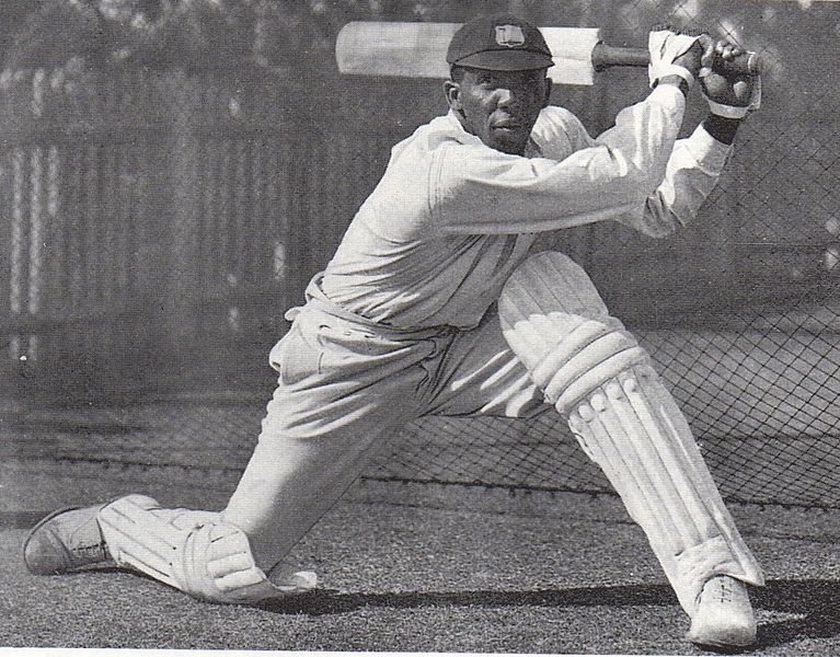 Cricket Gloden Moments: West Indies batsman Learie Constantine batting ...