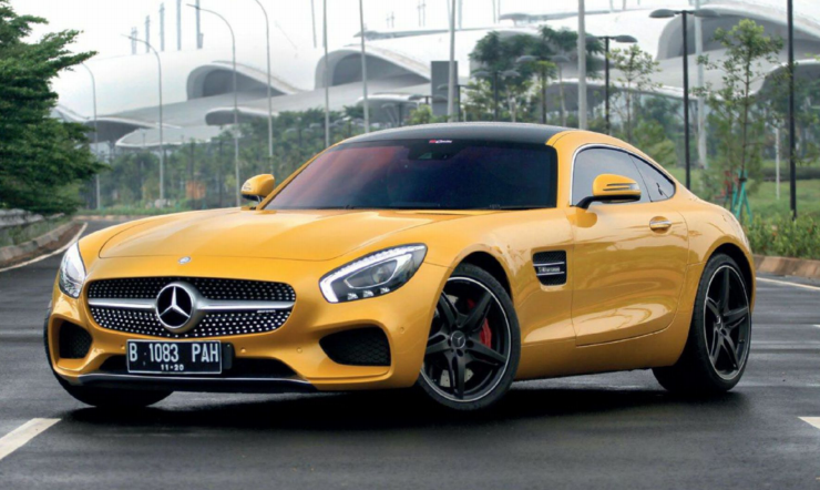 iPhone Dumps: Mobil Sport 2 Pintu Mercedes Benz SLS AMG