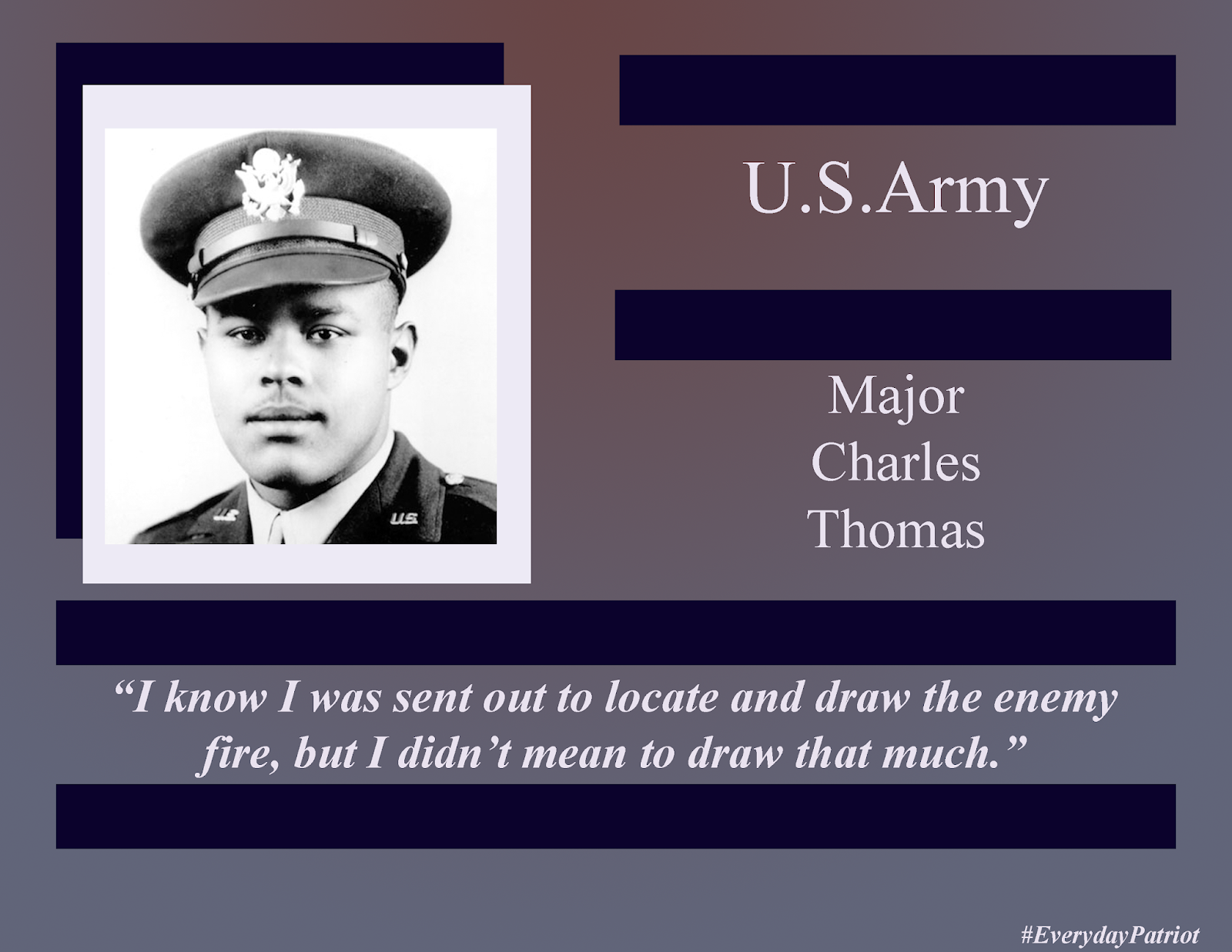 A Soldier's Story: Major Charles Leroy Thomas