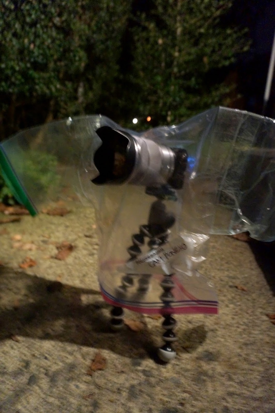 DIY Camera Poncho (Rain Cover)