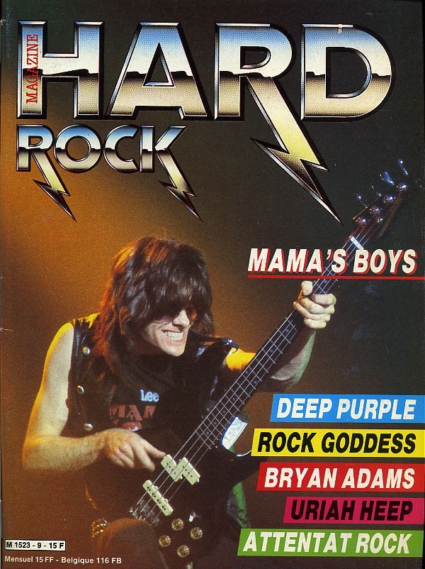 METAL MAGAZINES: HARD ROCK (France)