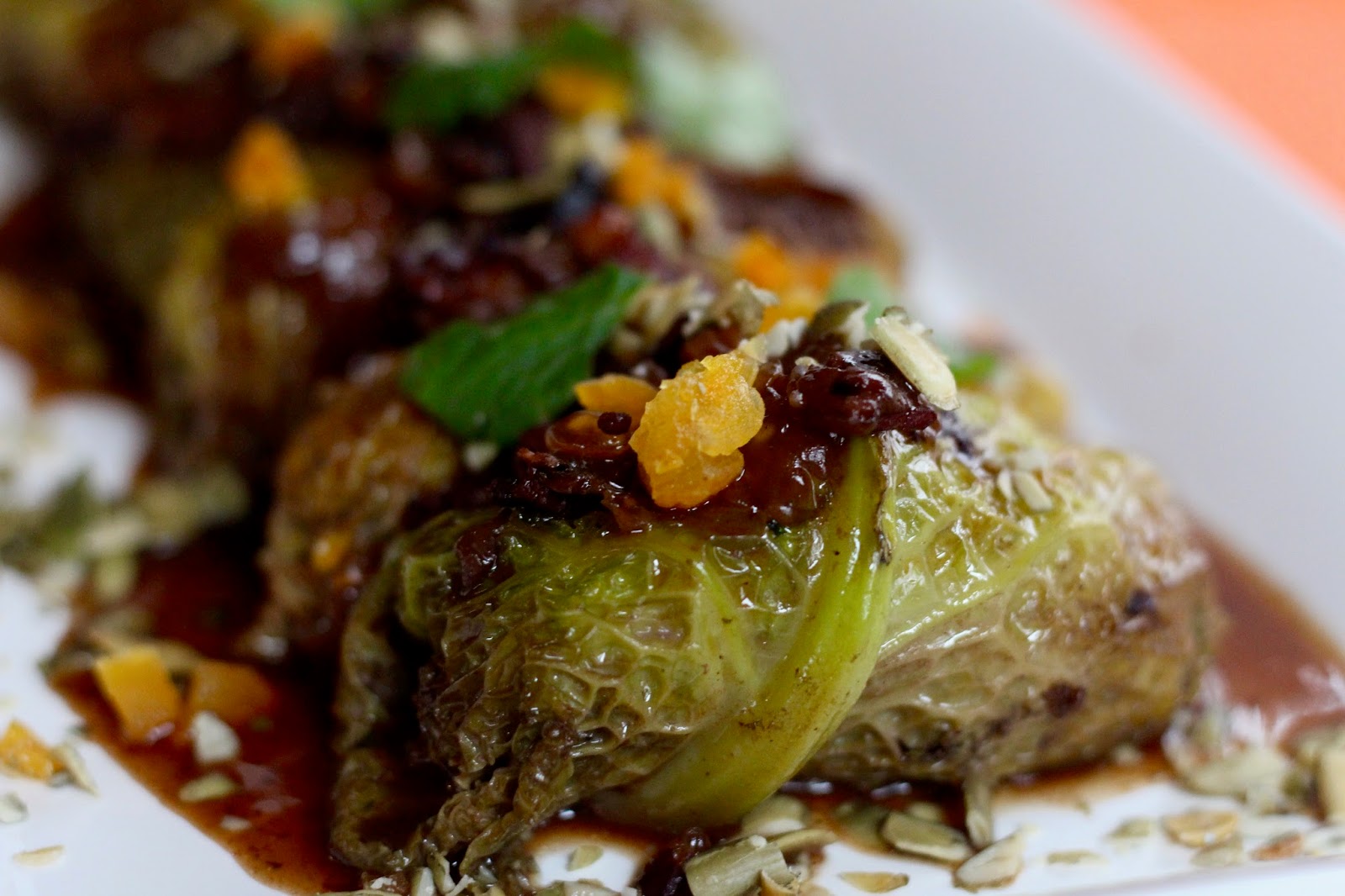 Savoy Cabbage Apricot & Bacon Roulade – Diary of a Mad Hausfrau