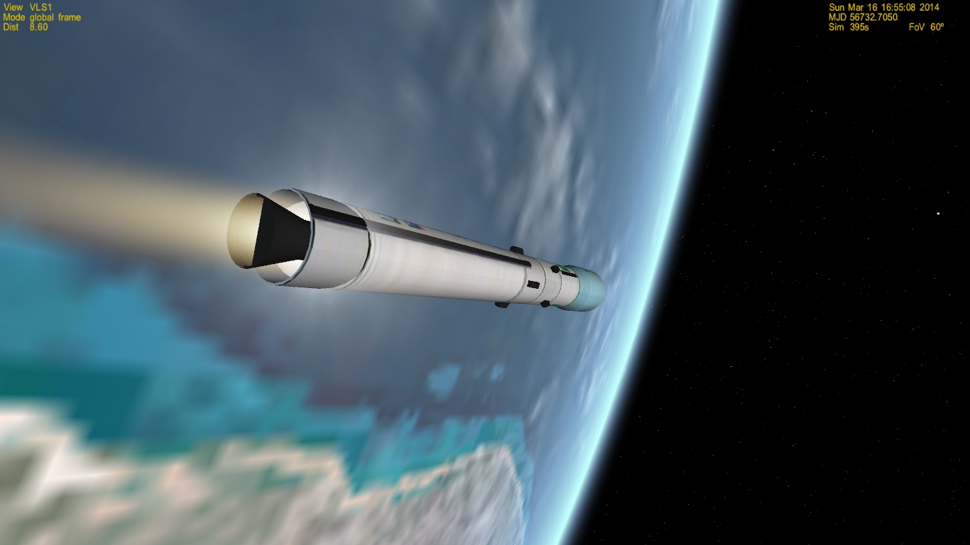 Final model of the VLS rocket