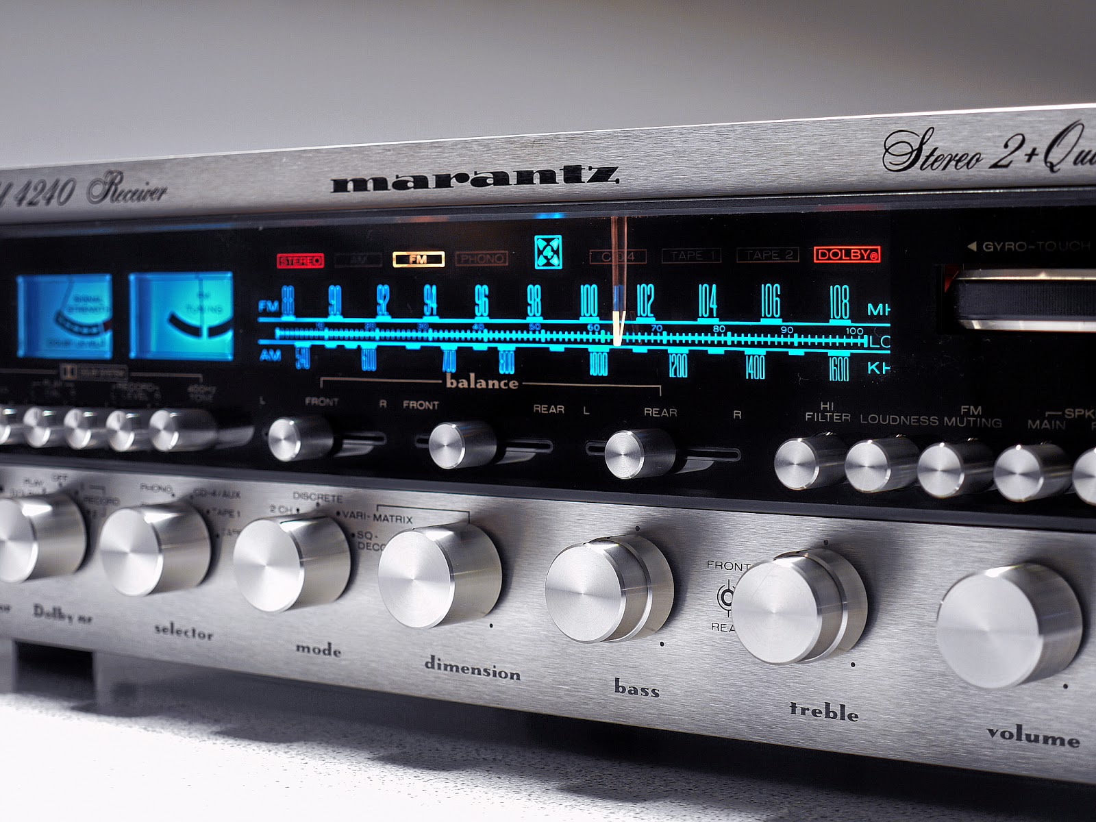 Golden Age Of Audio: Marantz 4240 Quadrophonic Receiver