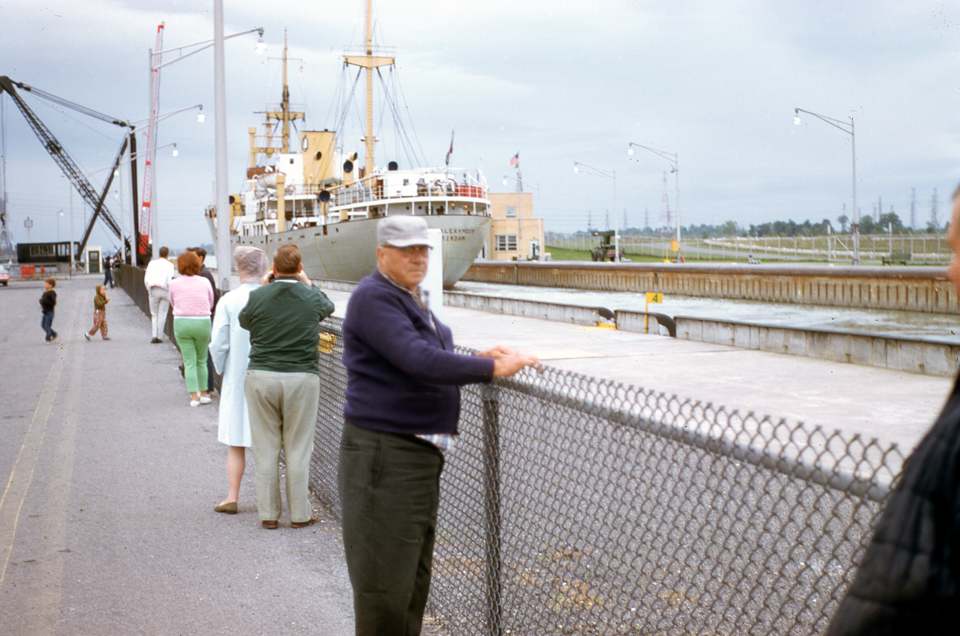Industrial History: Eisenhower Lock on St. Lawrence Seaway