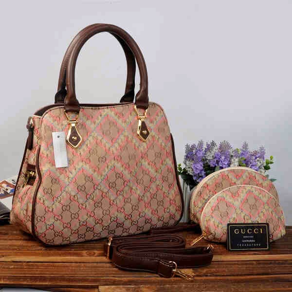 Tas Gucci Bella Batik 3 Laci Set 2 Pouch Super - ACIDO - ButikMarcello ...