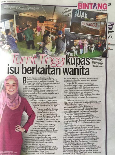 Shooting Rancangan Tumit Tinggi RTM TV1 | Program Majalah Wanita