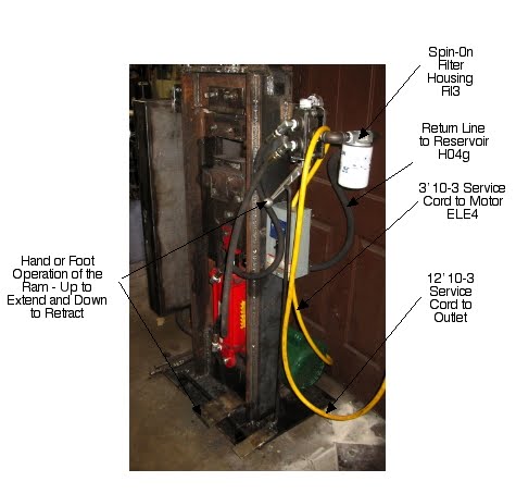 Persimmon Forge: Professional Blacksmithing: Persimmon Forge Hydraulic ...