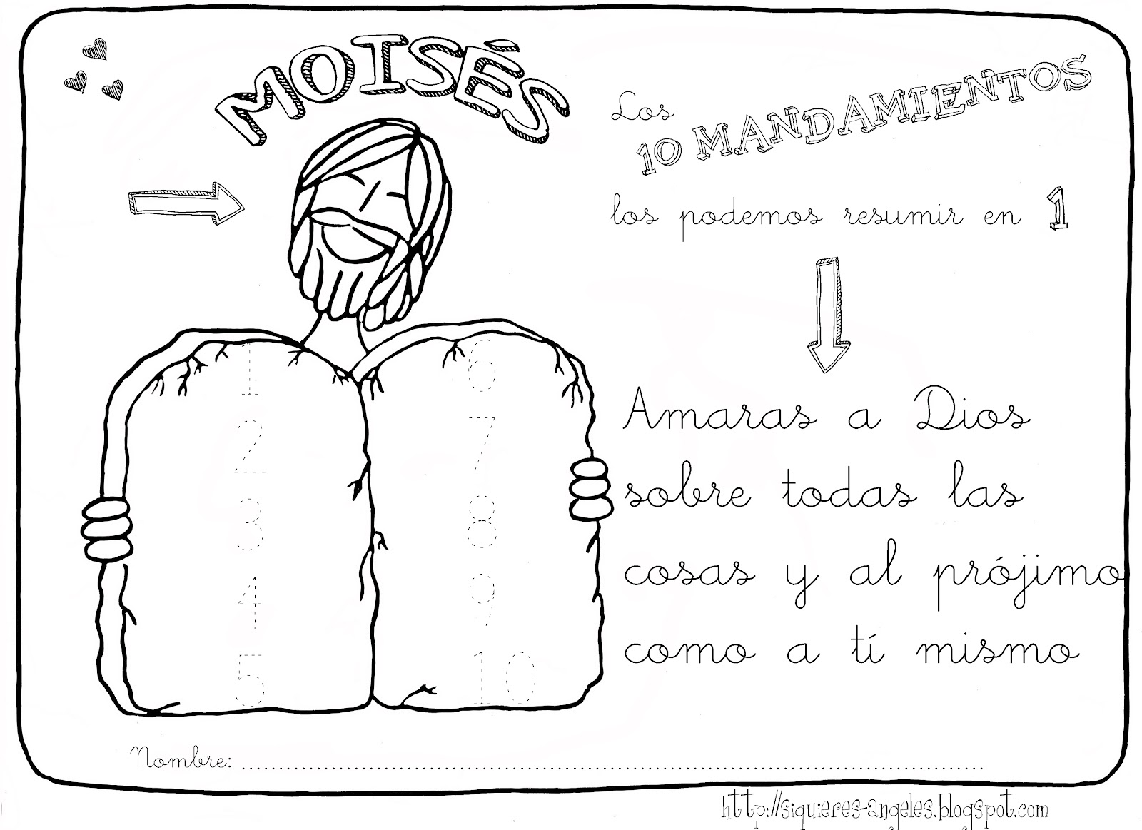 Si quieres aprender, ENSEÑA.: Moises 2