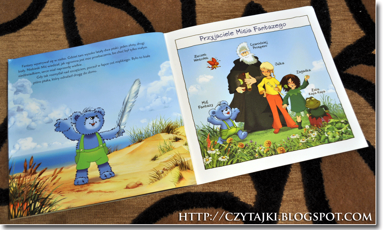 Miś Fantazy. Czarne ptaszysko - Ewa Karwan-Jastrzębska