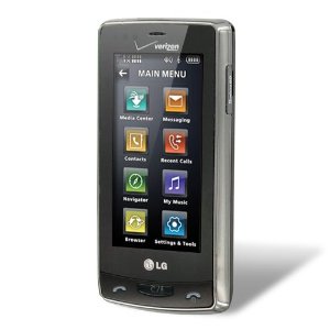 Verizon Wireless LG VX9600 Versa Touch Screen Cell Phone - Black CDMA ...