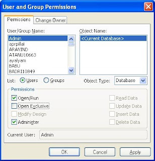 Change Secure DB to Unsecured ~ LEARN MS-ACCESS TIPS AND TRICKS