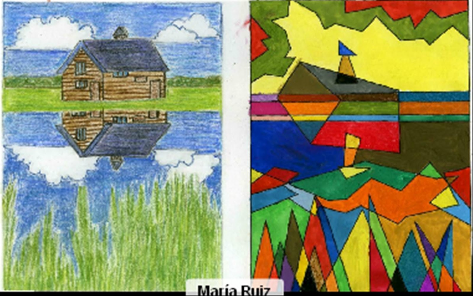 Plastica .Selva Maidana: La forma Bidimencional