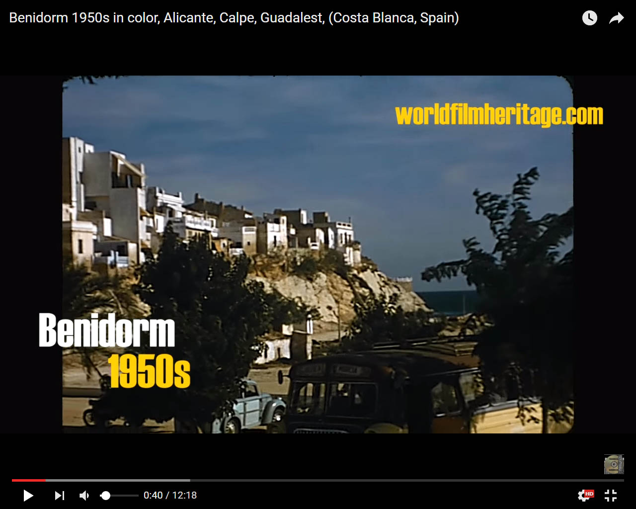 Sylvia Plath in Benidorm