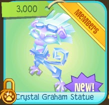 Animal Jam Adventures: Crystal Graham Statue