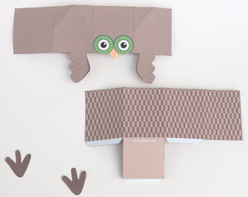 My Owl Barn: Printable Owl Box