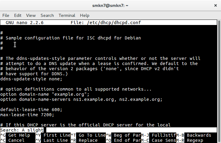 Konfigurasi DHCP Server Debian Router ~ Adam Burhani | BLC Telkom, KPLI ...