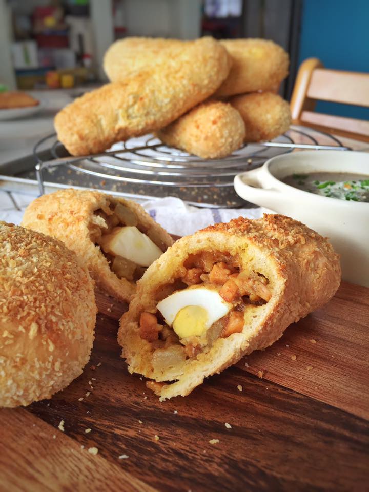 Curry Potato Donut by Rontree Chan