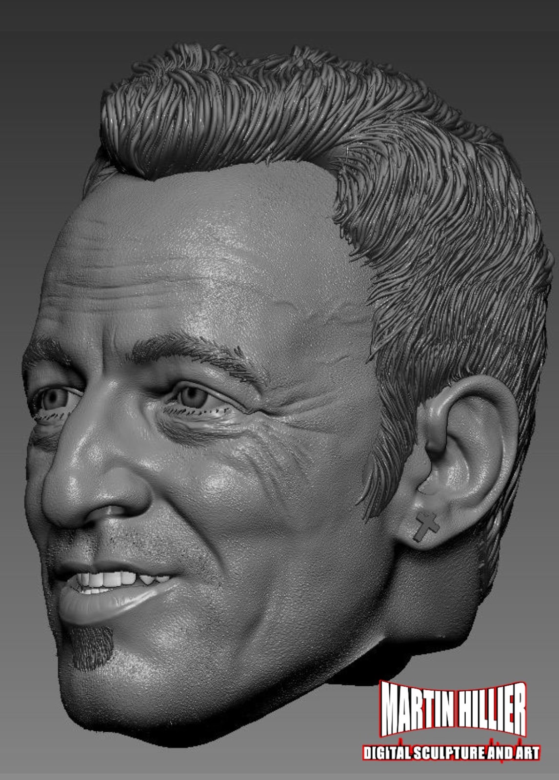 MARTIN HILLIER DIGITAL SCULPTURE AND ART - 1/6 SCALE ACTION FIGURE ...