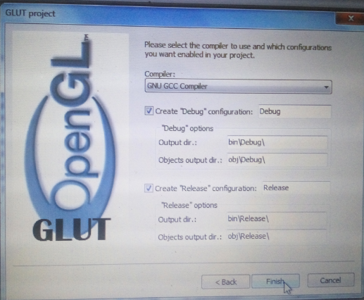 Sekolah INF: Tutorial membuat Projek OpenGL di Codeblock