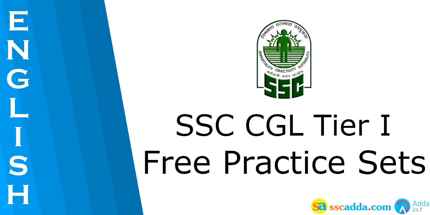 Free Practice Sets English Subject SSC CGL Tier-1 2017 | Csslord