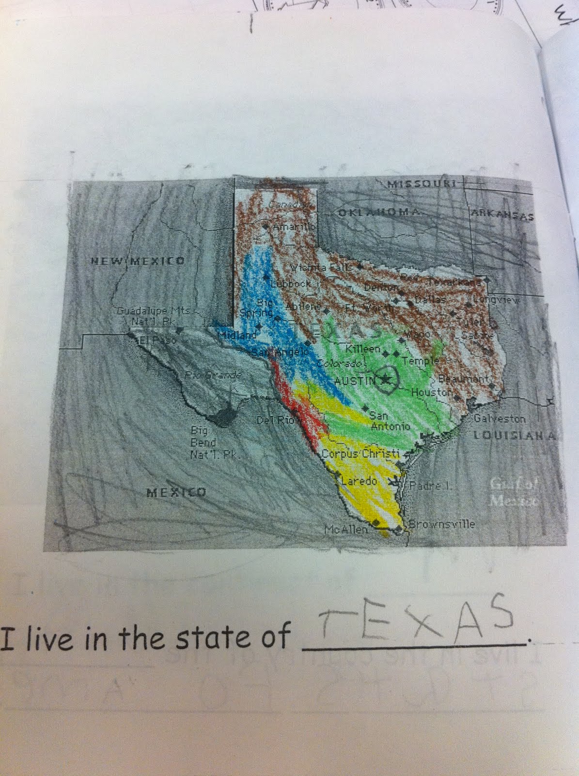 The Adventures of a K/1 Teacher: Map Activity