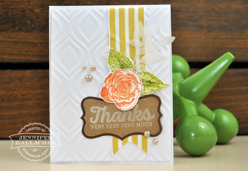 Sequins on a String Scrapbook Layout | Jen Gallacher