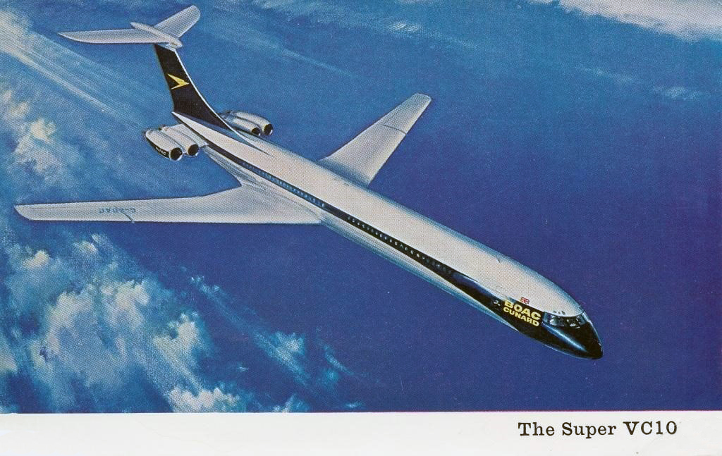 transpress nz: Vickers-Armstrongs Super VC-10, 1965