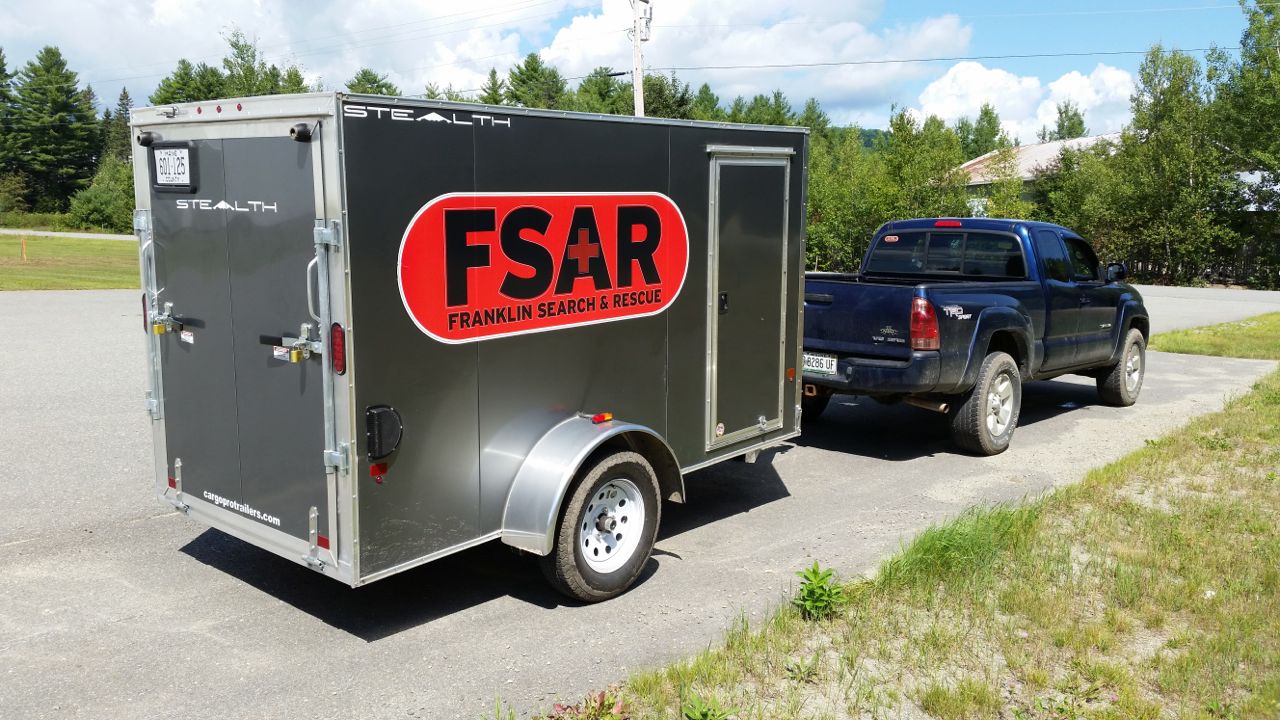 Franklin Search & Rescue: FSAR Rescue Trailer
