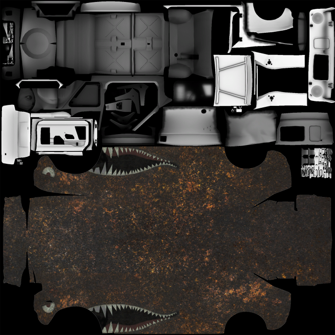 My Summer Car Skin Template