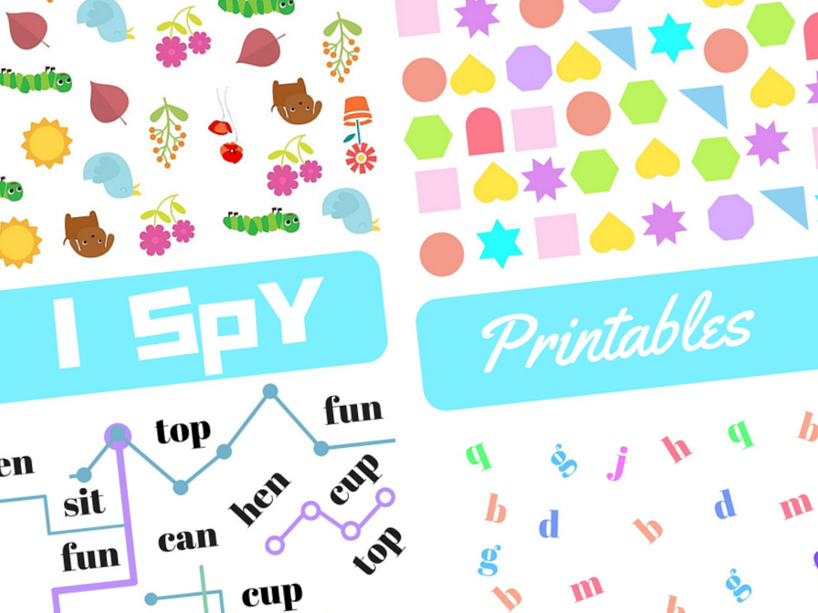Practical Mom: I Spy Printables! (Practical Mondays #15)