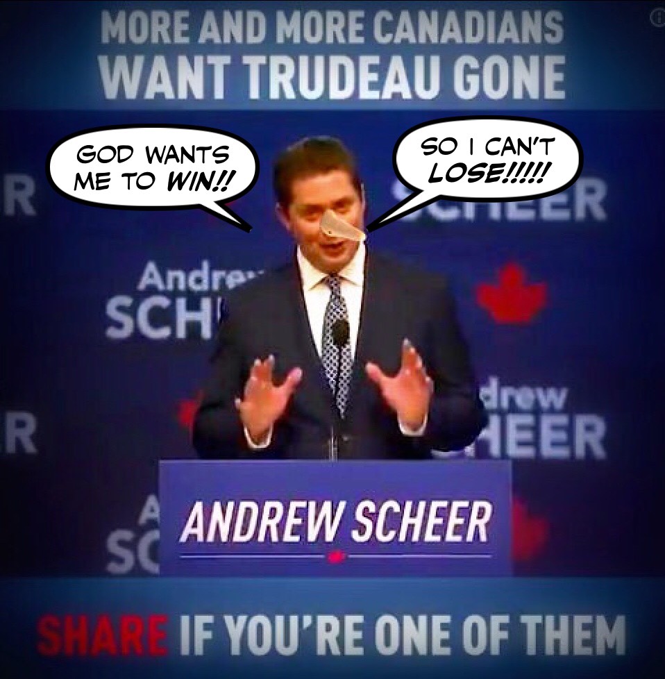 Montreal Simon: The Increasing Desperation Of The Con Clown Andrew Scheer