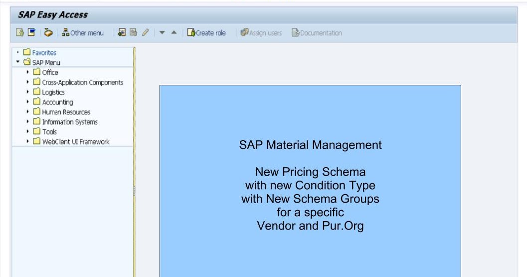 青蛙SAP分享 Froggy's SAP sharing: Material Management - New Pricing Schema ...