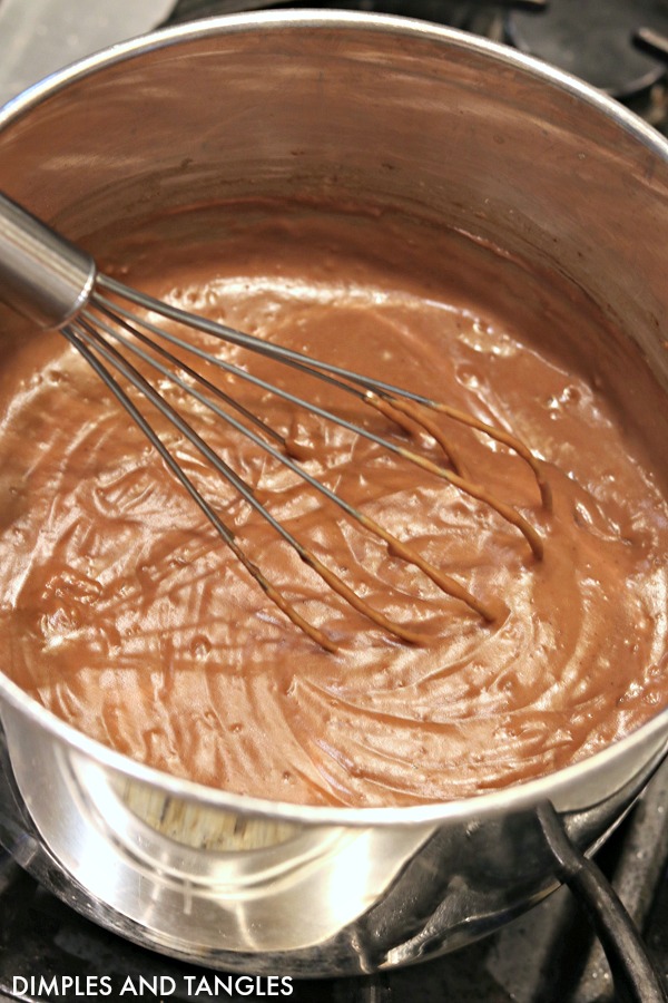 HOMEMADE CHOCOLATE PIE | Dimples and Tangles