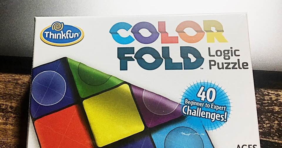 Homeschool Happenings: Color Fold Logic Puzzle