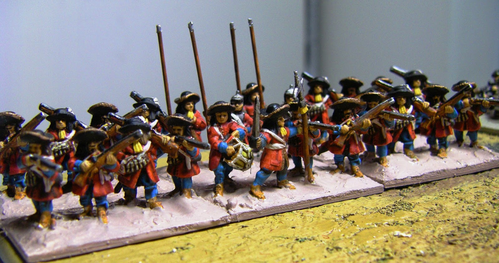 Madaxeman's Wargames Blog: Donnington Louis XIV Infantry
