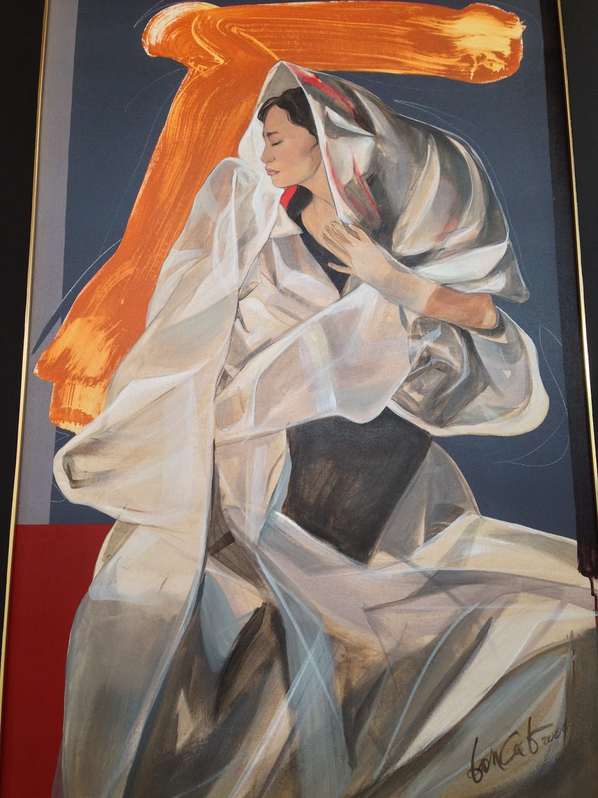 Phenomenal Woman by Maya Angelou / BenCab Museum paintings