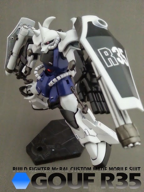 Custom Build: HGBF 1/144 Gouf R35