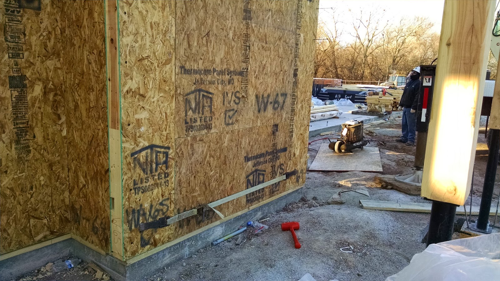 Traditional Timber Frame Project: SIPs