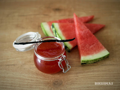 Bikísimas: MERMELADA DE SANDÍA Y VAINILLA