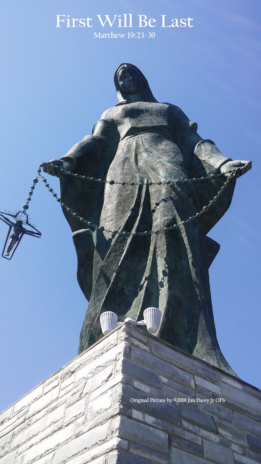 "Beads of Joy" by RosaryManJim: First Will Be Last